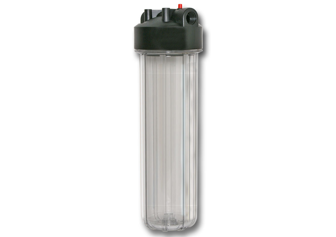 FHBC20B1 - przeźroczysty korpus BB20 z gwintem 1 cal :: Aquafilter ...